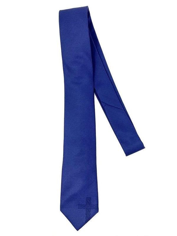 Croatian Tie | The Pleter - Blue - LingoLuxe Bespoke