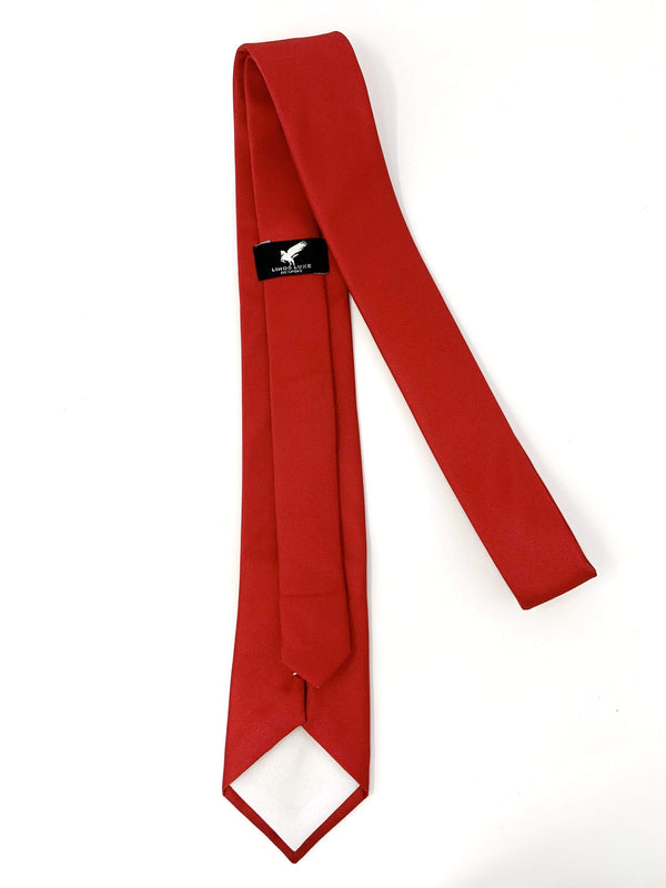 Croatian Tie | The Whip - Red - LingoLuxe Bespoke